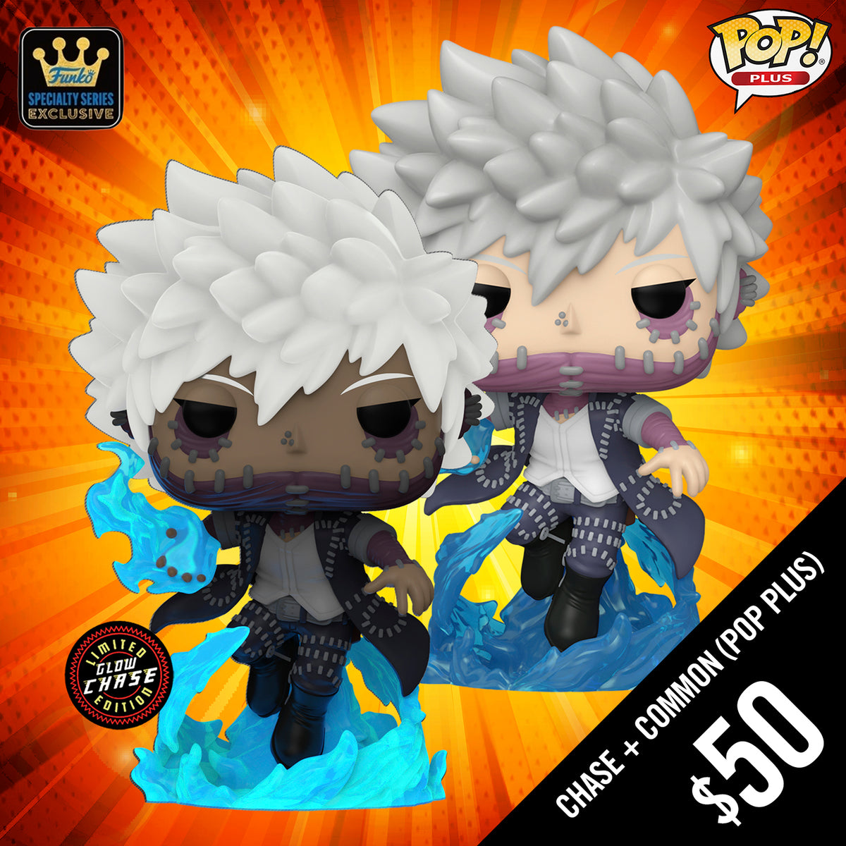 Pre-Order: Funko Pop Plus! My Hero Academia S14: Dabi #1834 (Chase + C – Chalice Collectibles