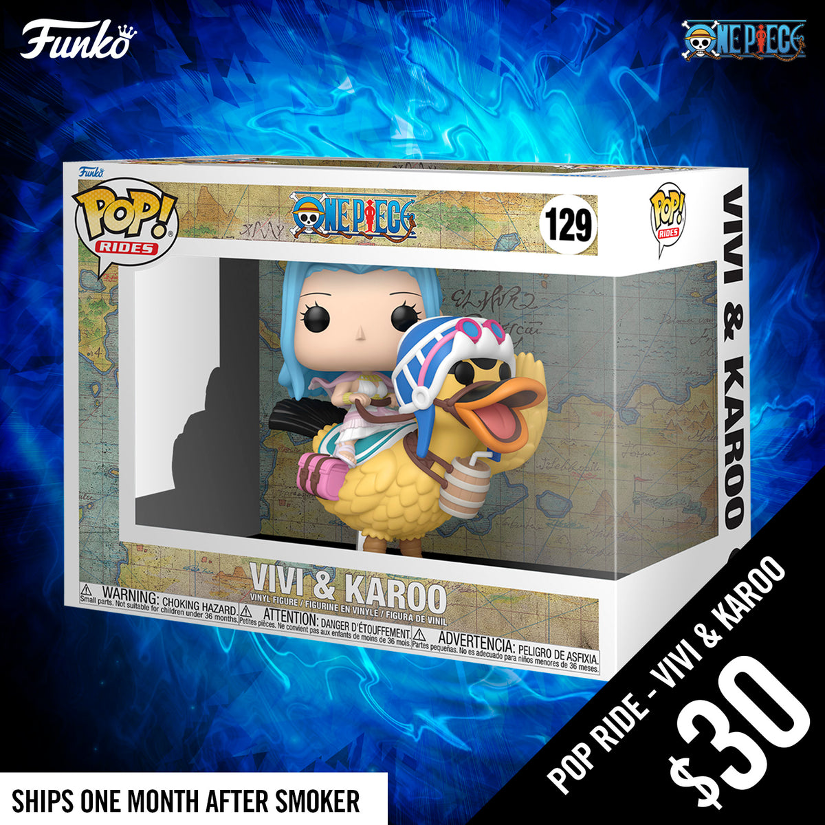 Pre-Order: Funko Pop Ride! One Piece S10: Vivi and Karoo #129 – Chalice Collectibles