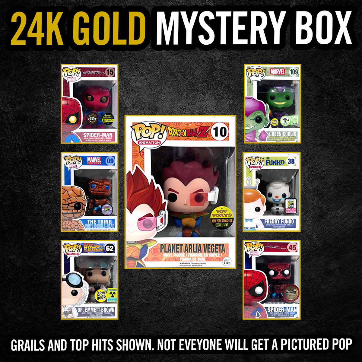 Chalice - X-MAS 24K Gold Mystery Box (12/25/24) – Chalice Collectibles