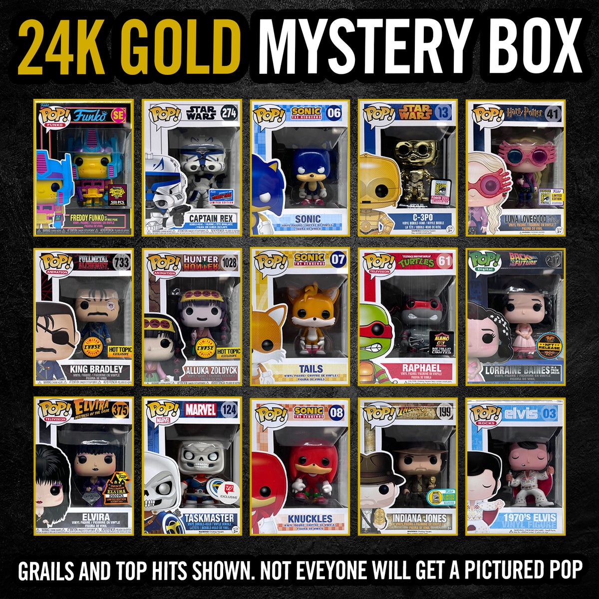 Chalice - X-MAS 24K Gold Mystery Box (12/25/24) – Chalice Collectibles