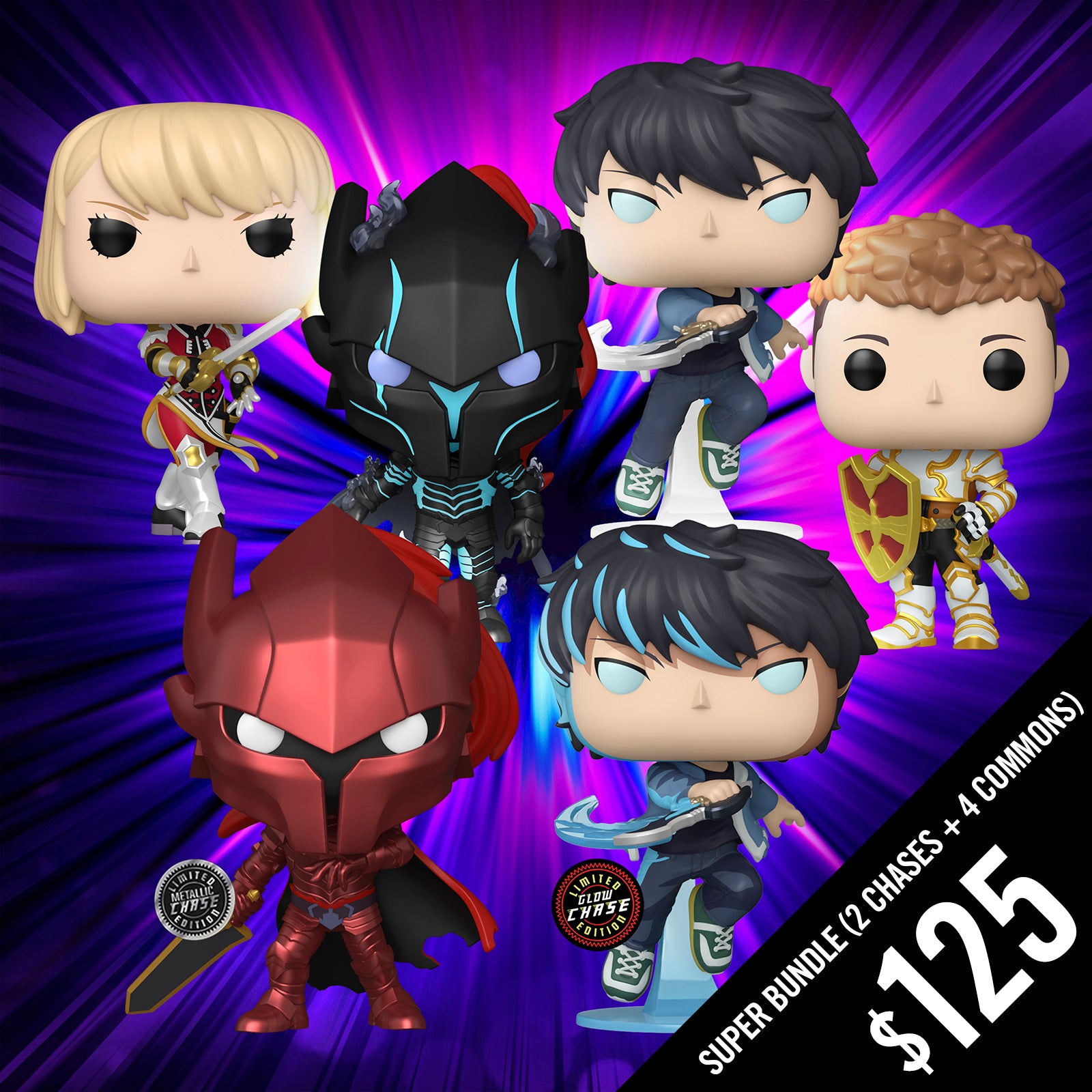 Pre-Order: Funko Pop! Solo Leveling S1: Super Bundle – Chalice Collectibles