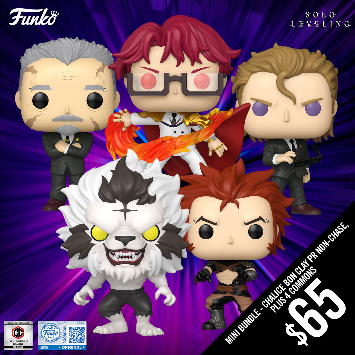 Pre-Order: Funko Pop! Solo Leveling S2: Mini Bundle (5 Pops) – Chalice ...