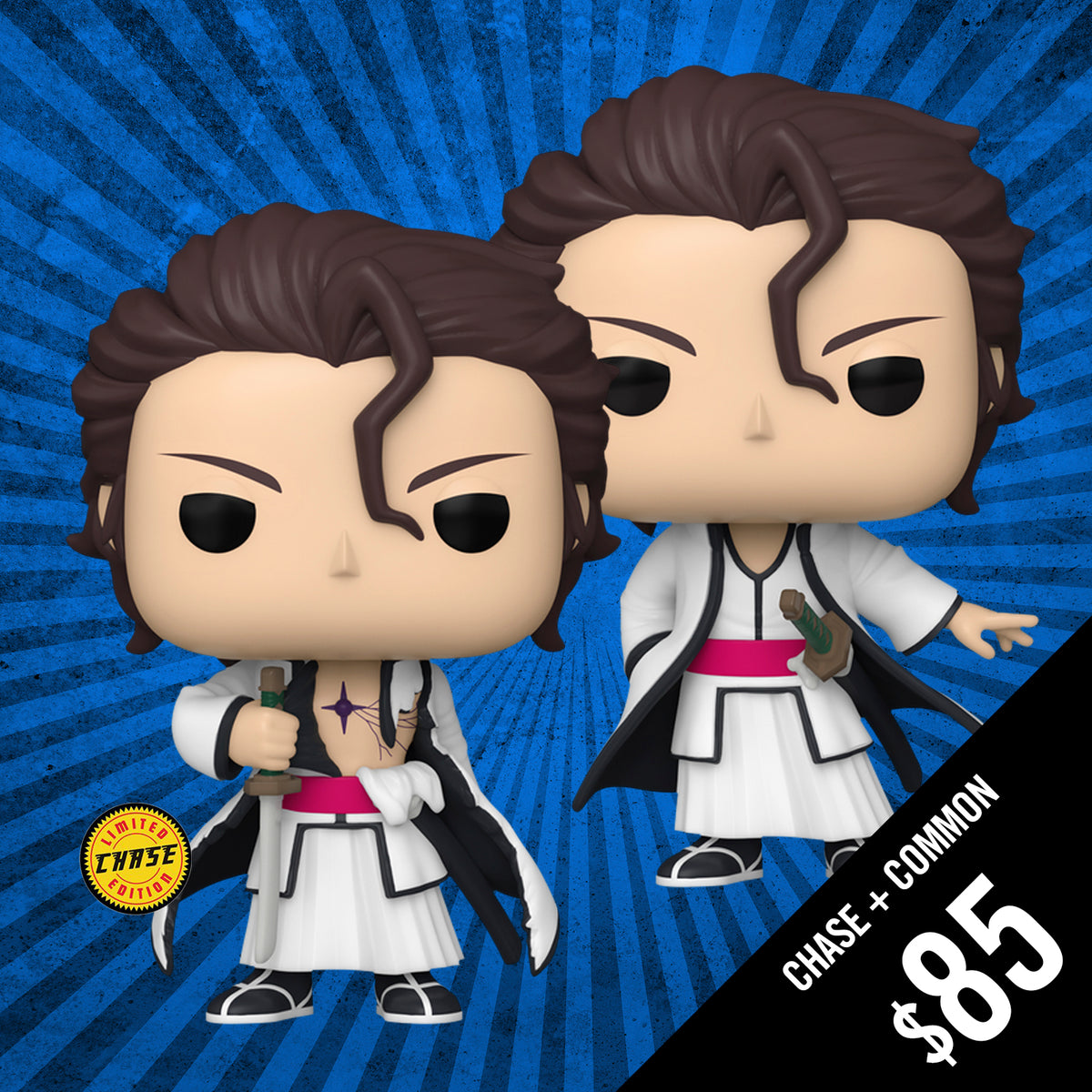 Funko Pop! Bleach: Sosuke Aizen #1840 (CHASE + Common) – Chalice ...
