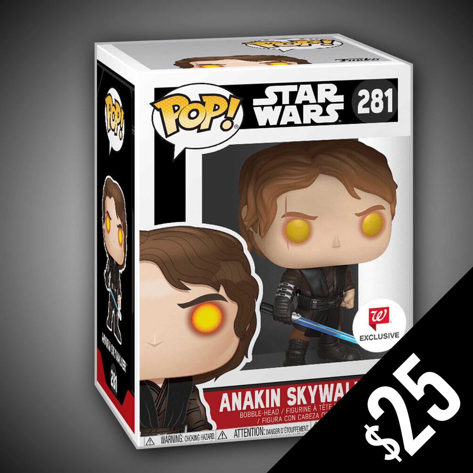 Funko Pop! Star Wars: Anakin Skywalker (Darkside) #281 – Chalice ...