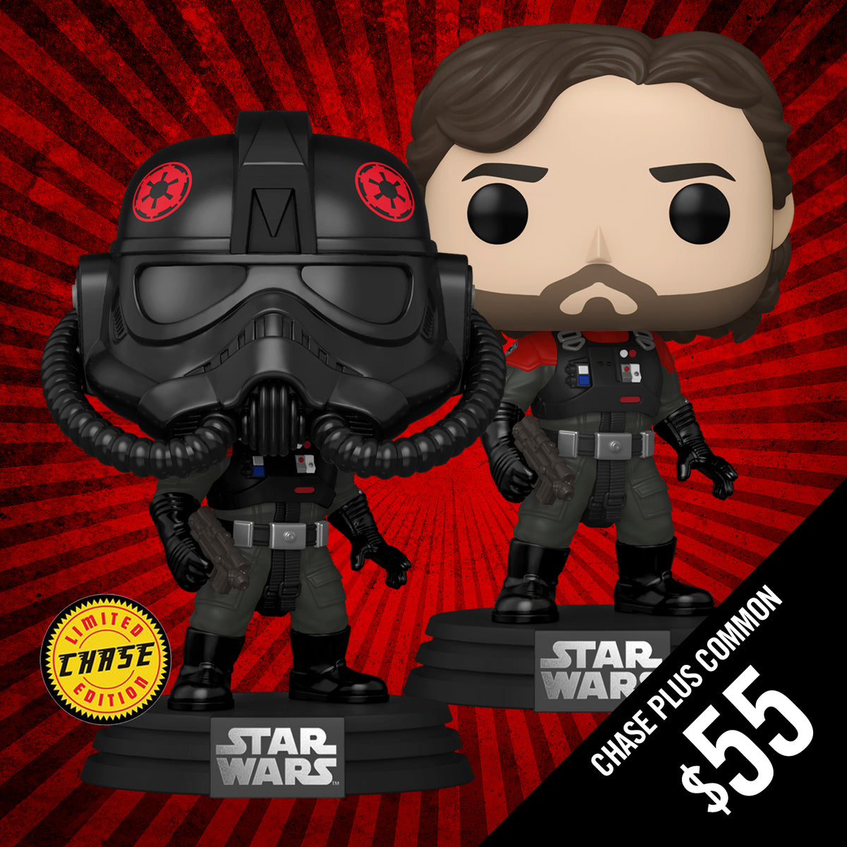 Pre-Order: Funko Pop! Star Wars: Cassian Andor #782 (Chase + Common) – Chalice Collectibles