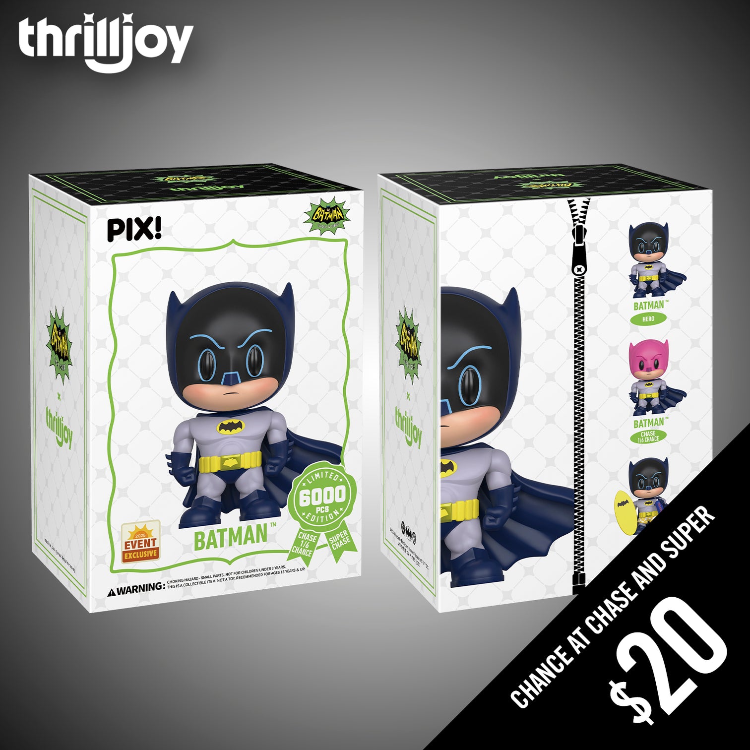 Thrilljoy PIX: Batman Classic TV: Batman (2025 Event Exclusive ...