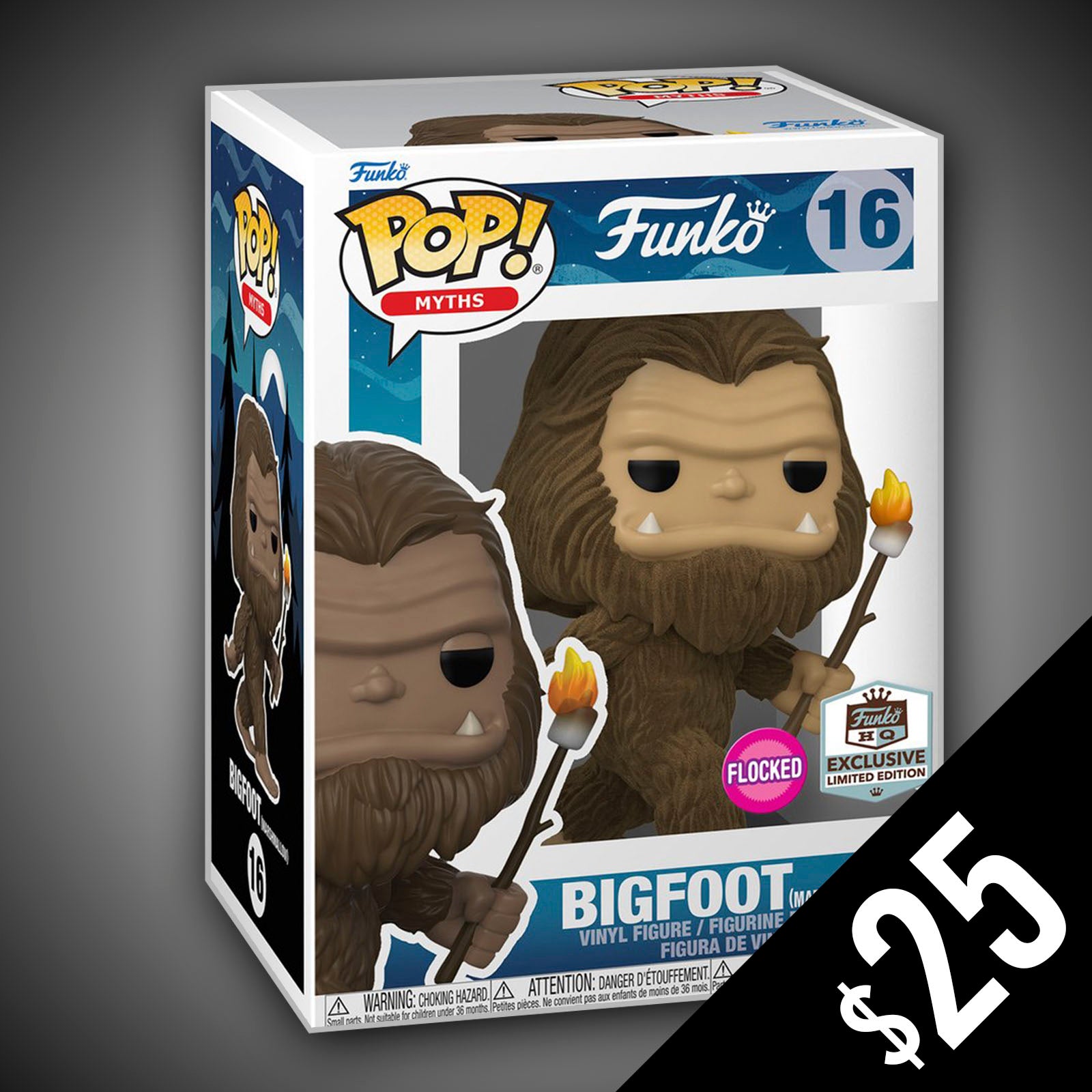 Funko Pop! Myths BigFoot (Flocked) Funko HQ – Chalice Collectibles
