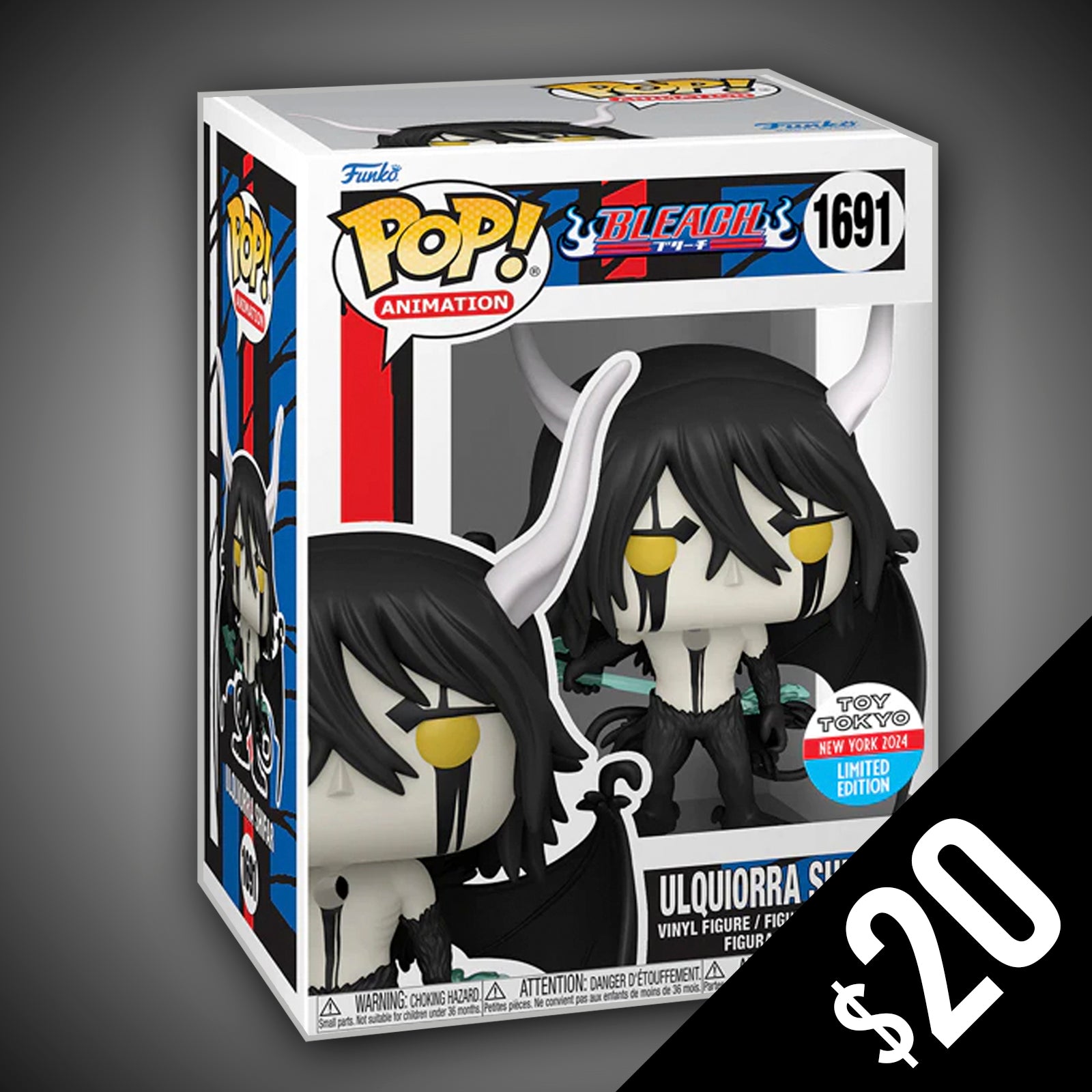 Funko Pop! Anime: Bleach: Ulquiorra Shifar #1691 (NYCC 2024 Toy Tokyo ...