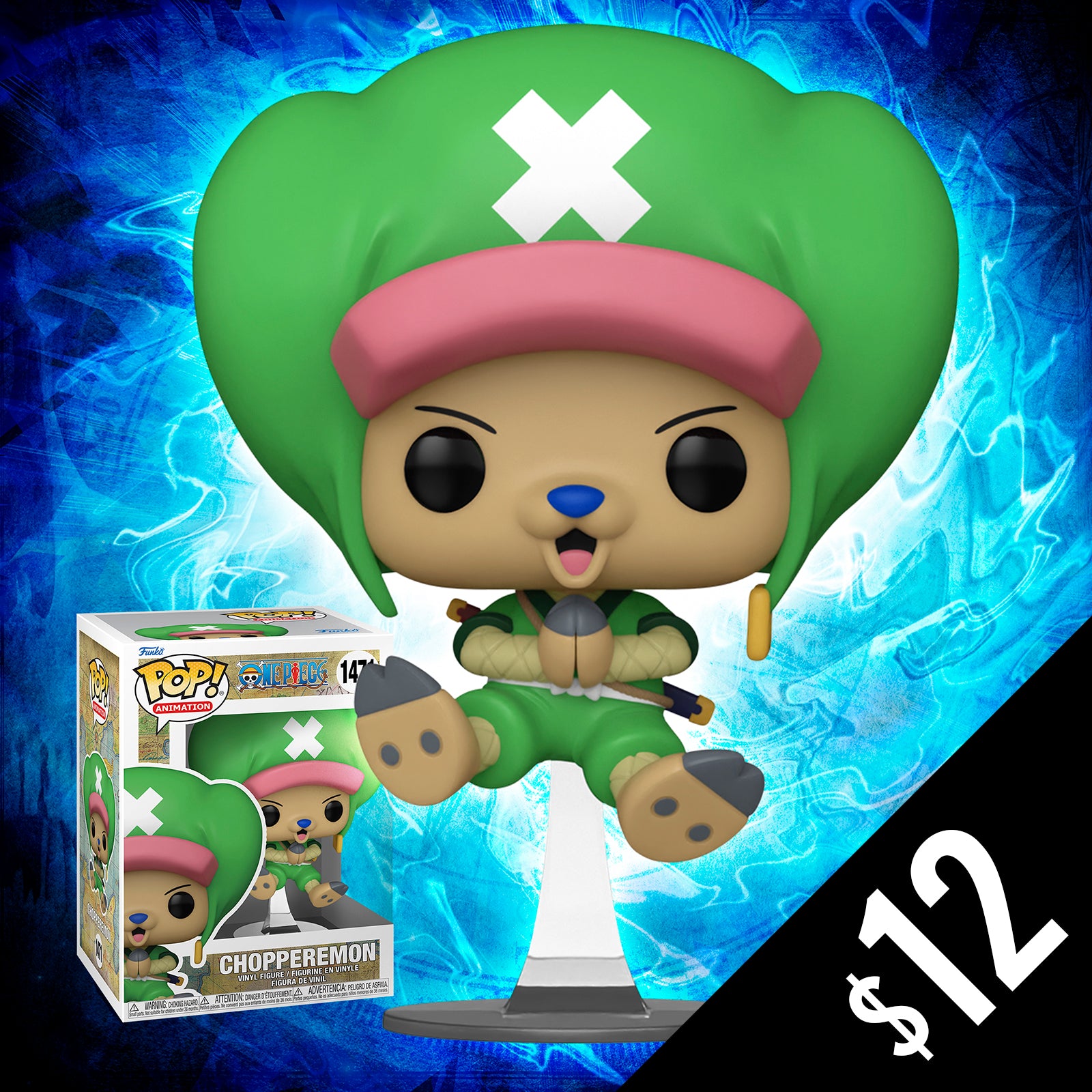 Pre-Order: Funko Pop! One Piece: Choppermon #1471 – Chalice Collectibles