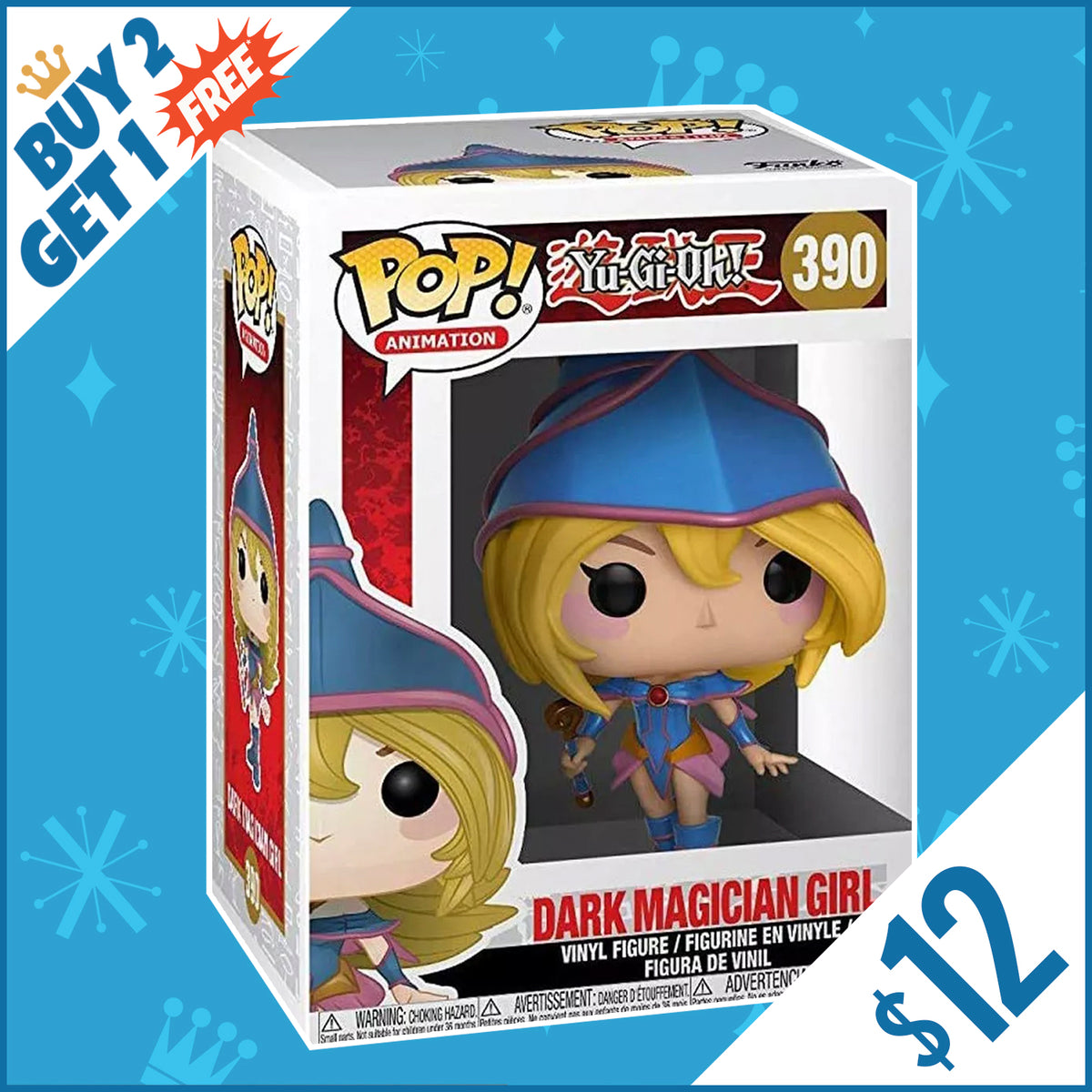 Funko Pop! Yu-Gi-Oh: Dark Magician Girl #390 (B2G1) – Chalice Collectibles