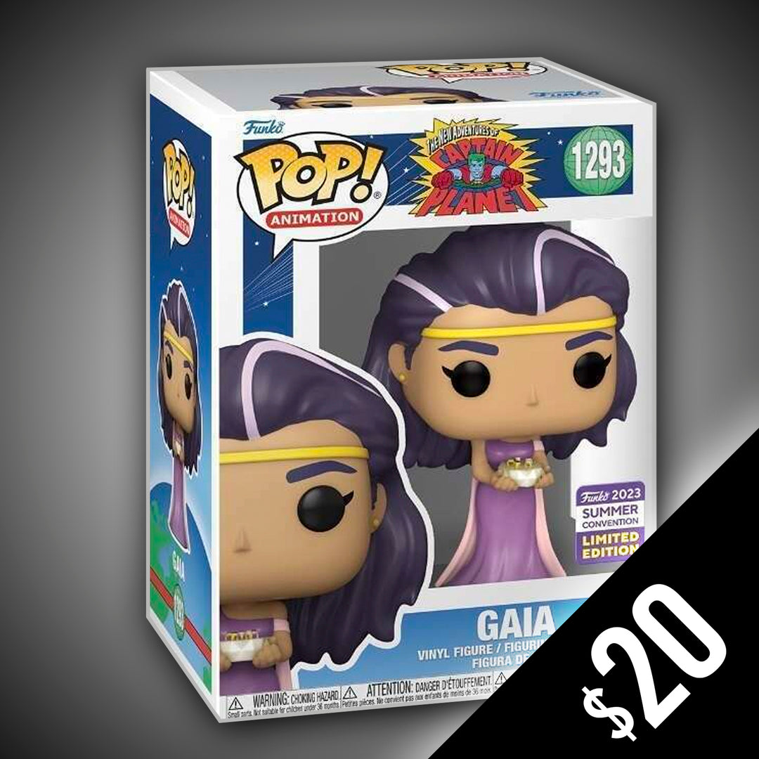 Funko Pop! Animation - Captain Planet: Gaia #1293 (Summer Convention 2 ...