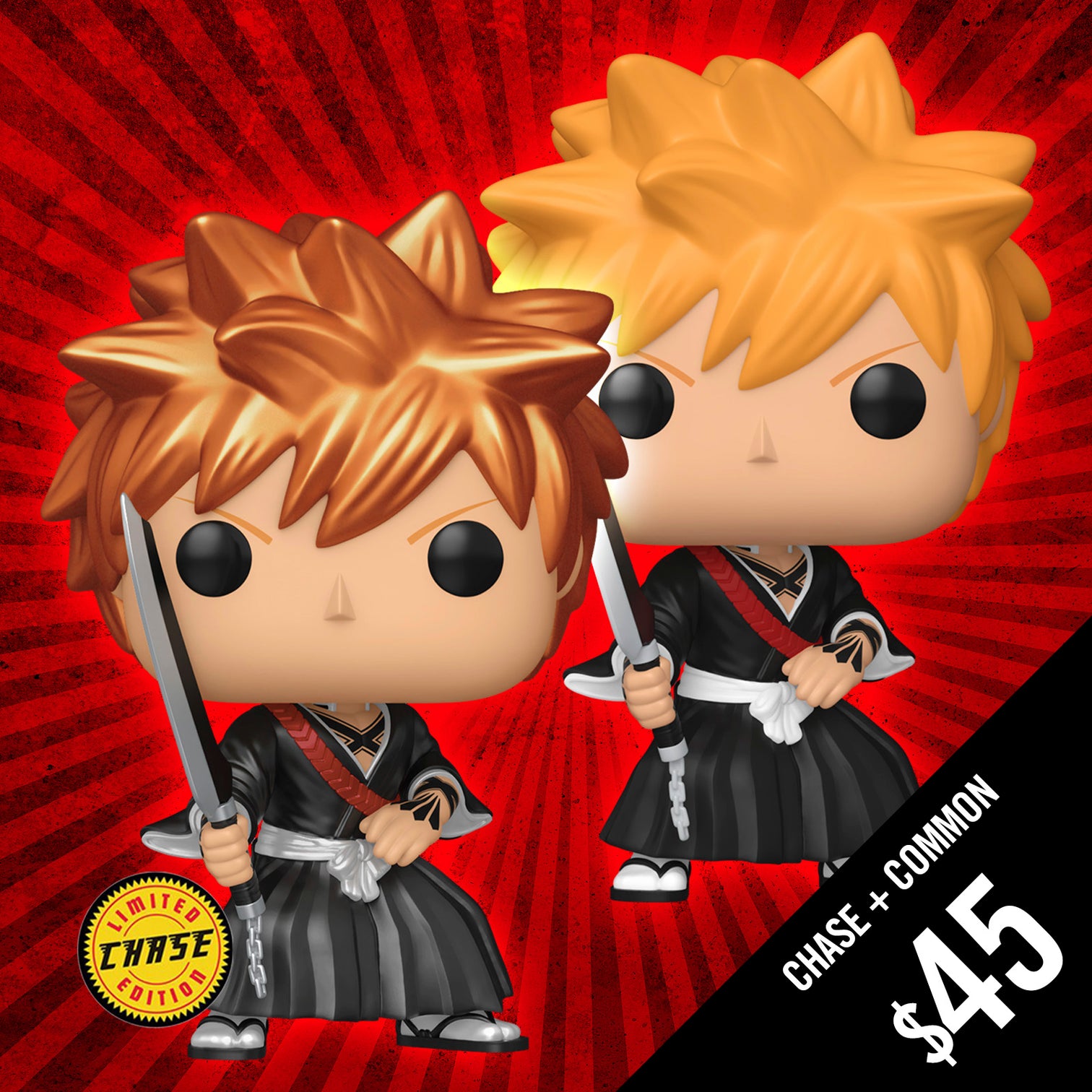 Pre-Order: Funko Pop! Bleach S4: Ichigo #1610 (Chase + Common ...