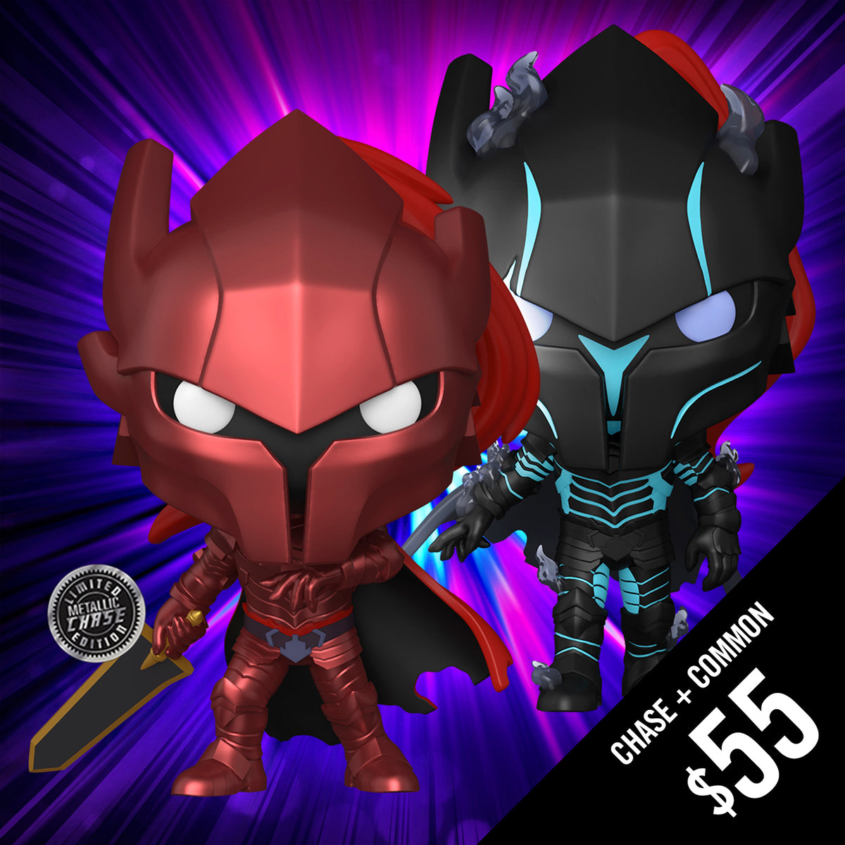 Funko Pop! Solo Leveling S1: Igris (Chase + Common) – Chalice Collectibles