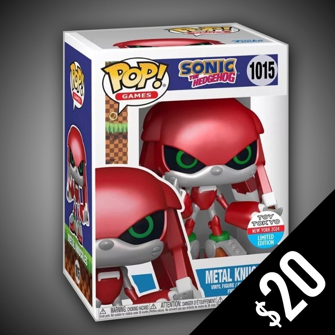 Funko Pop! Games: Sonic The Hedgehog: Metal Knuckles #1015 (NYCC 2024 ...