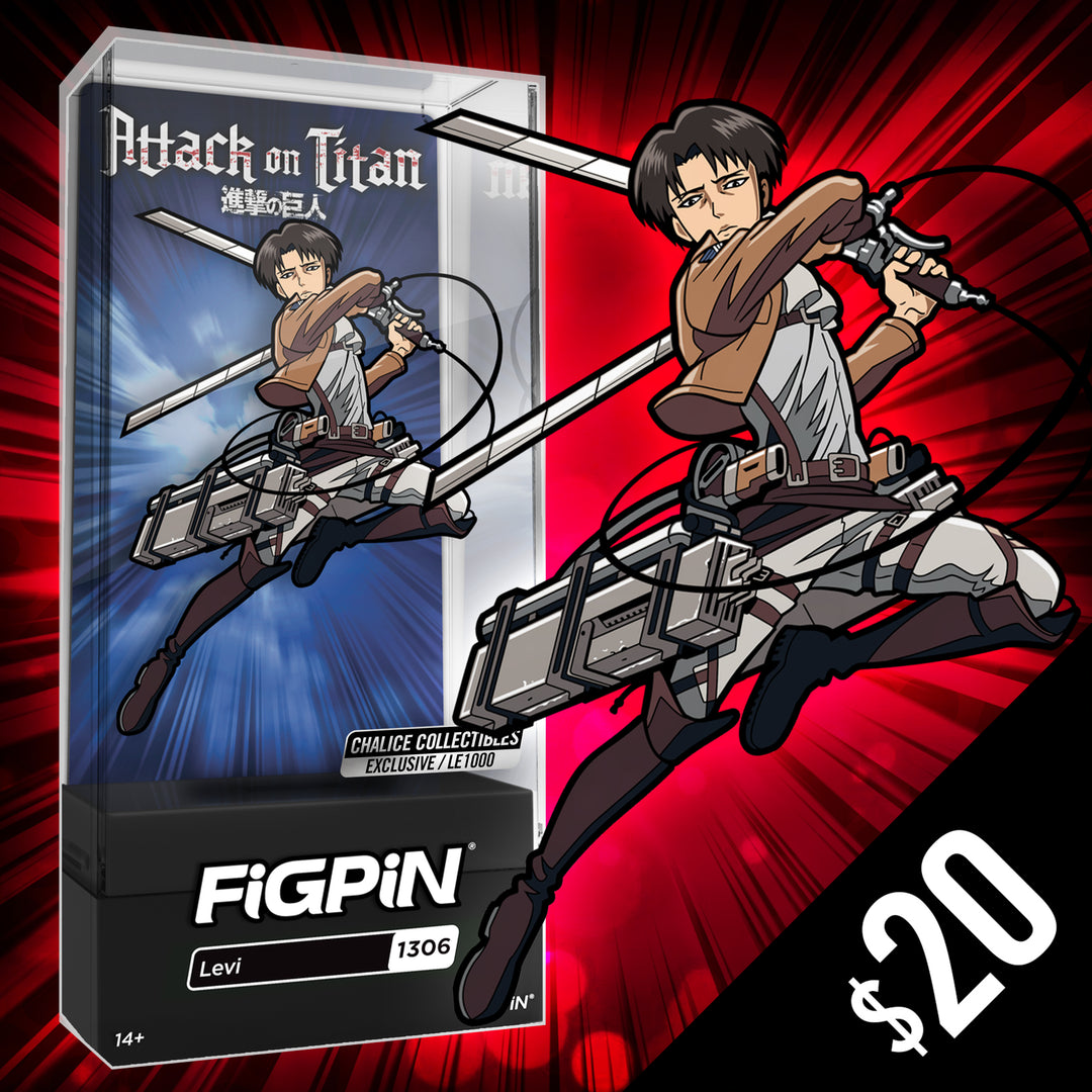FiGPiN - Chalice Collectibles Exclusive: Attack On Titan: Levi (LE 100