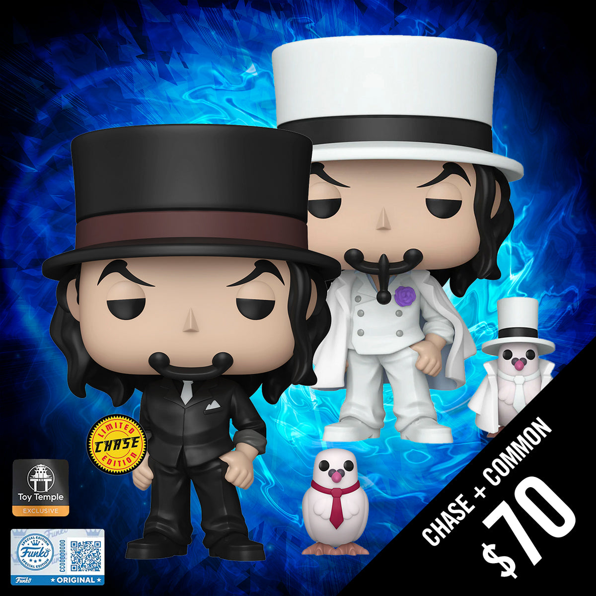 Funko Pop! One Piece: Rob Lucci w/Hattori #1997 (Chase + Common) (TT S ...