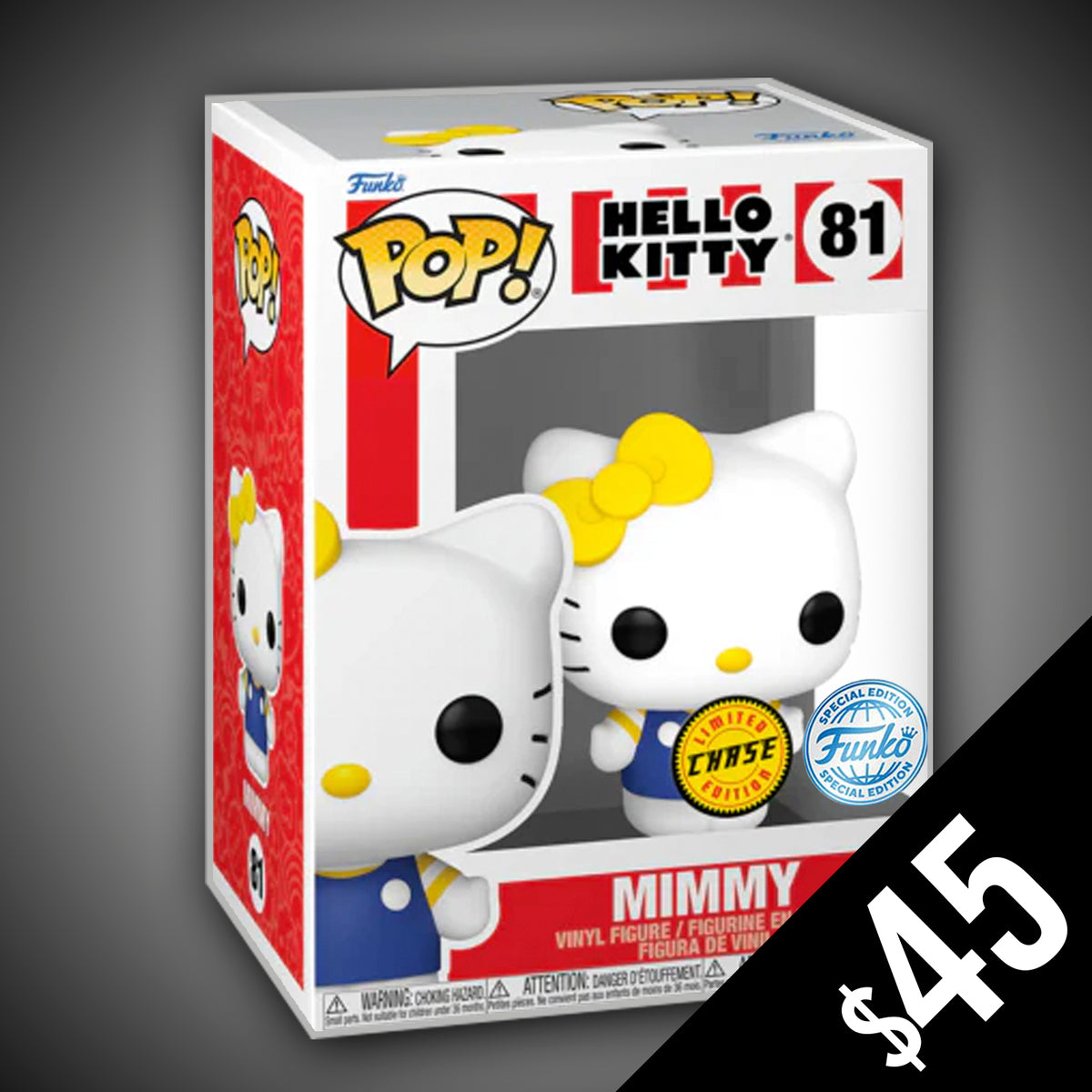 Funko Pop! Hello Kitty: Mimmy and Hello Kitty #81 (Chase) SE – Chalice ...