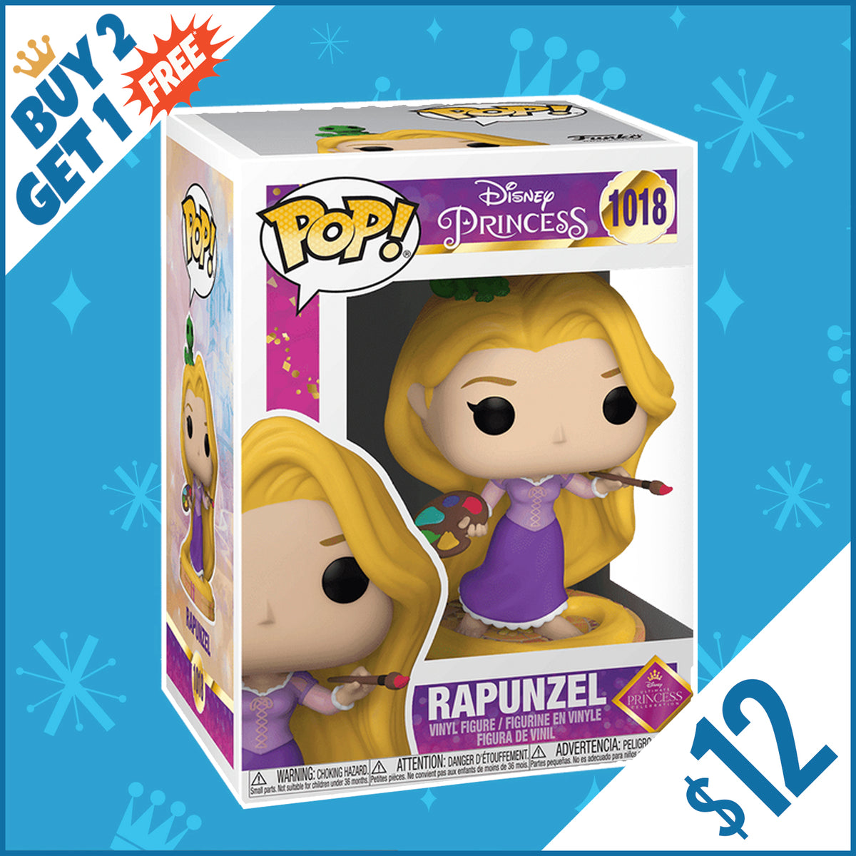 Funko Pop! Disney: Rapunzel #860 (B2G1) – Chalice Collectibles