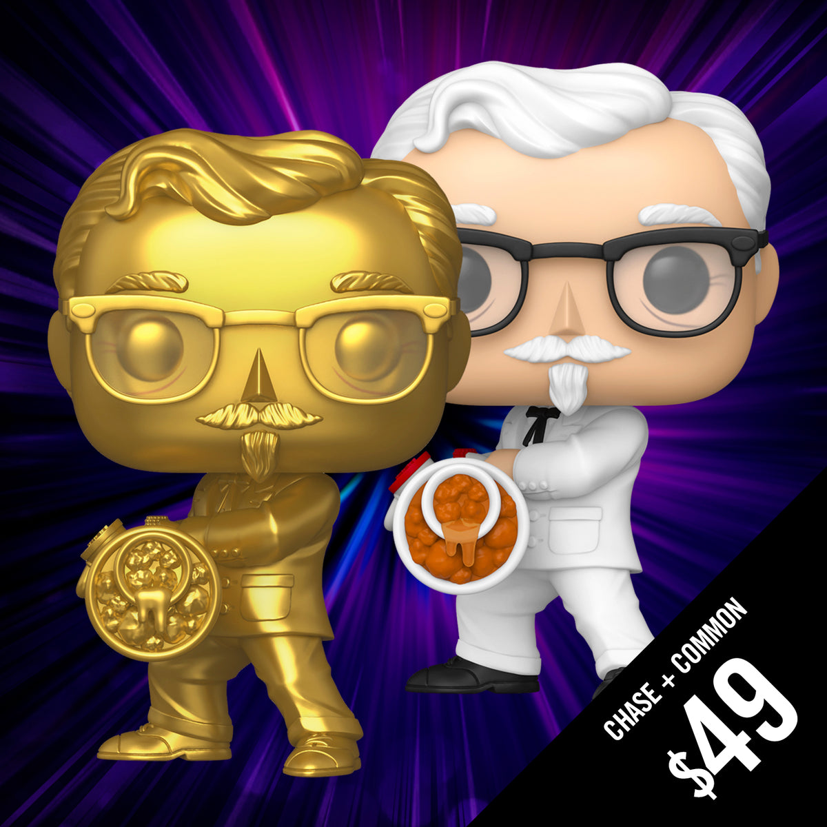 Pre-Order: Pop Games! Funko Fusion: Colonel Sanders (Chase + Common ...