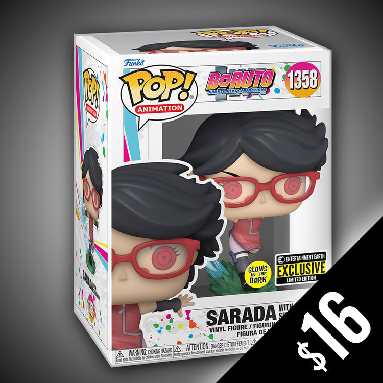 Funko Pop! Boruto: Sarada with Sharingan #1358 – Chalice Collectibles