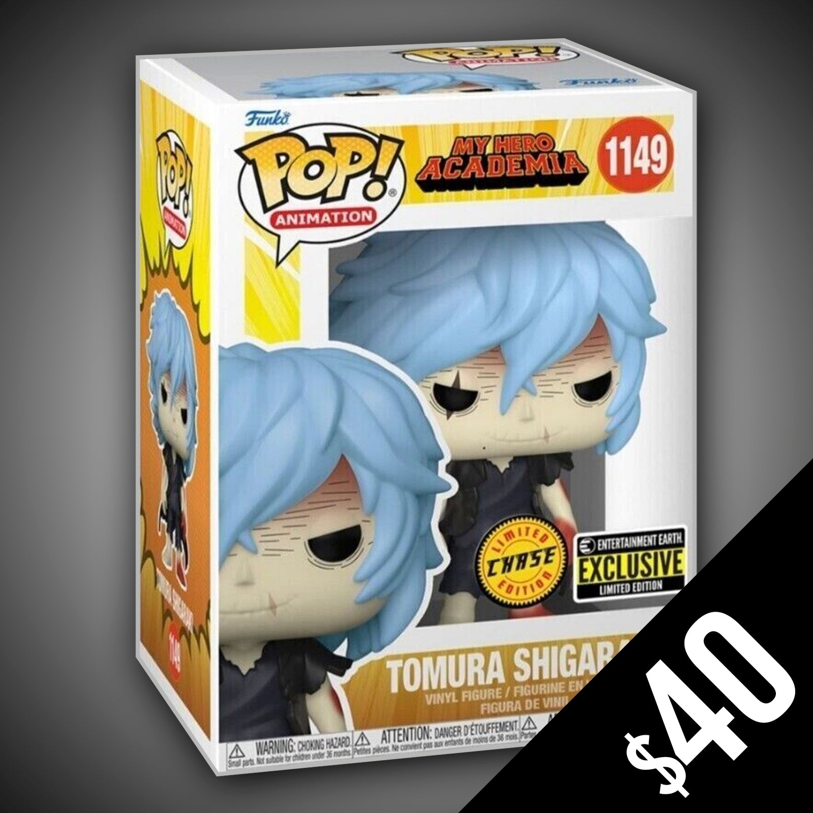 Funko Pop! MHA: Tomura Shigaraki (CHASE) #1149 EE – Chalice Collectibles