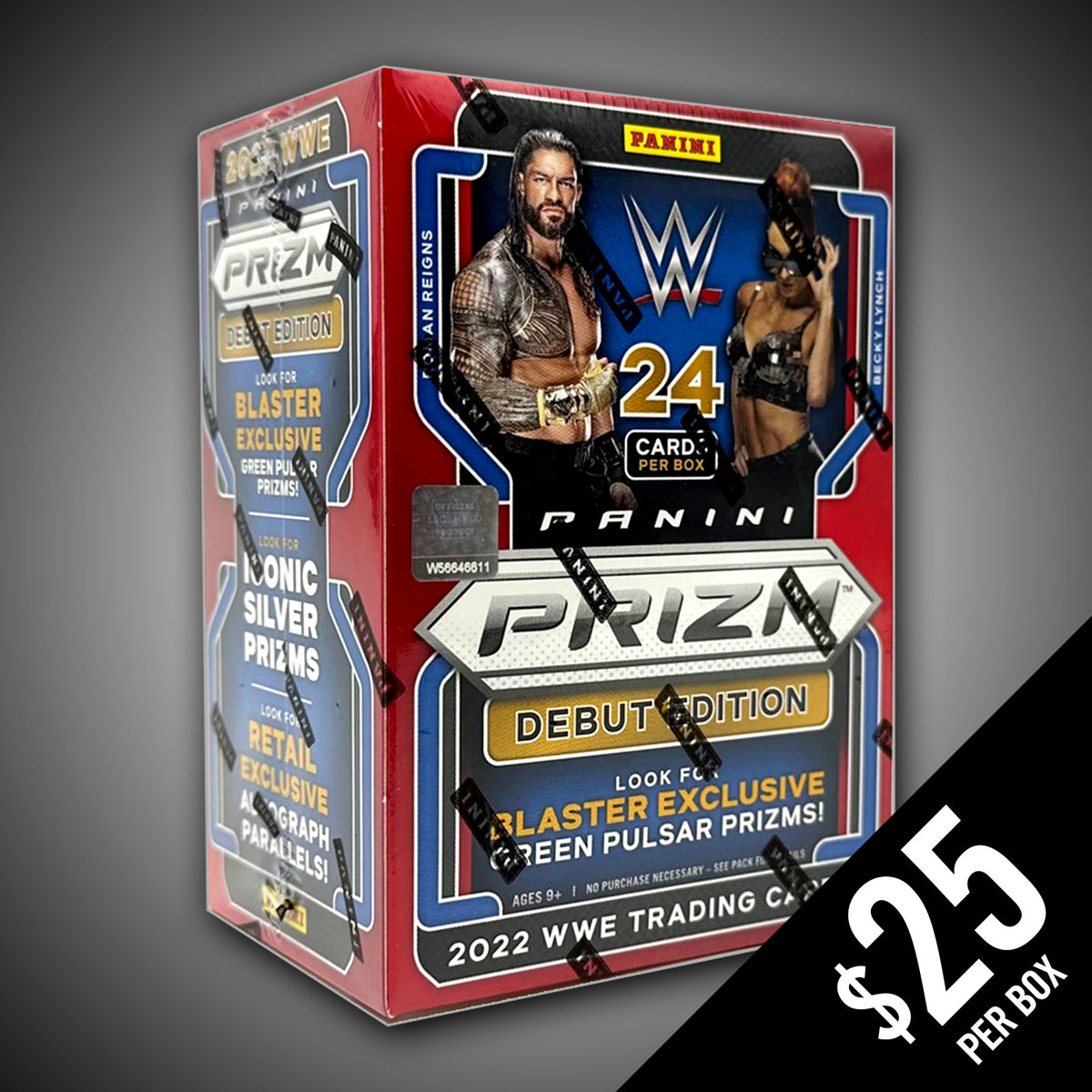 PANINI: 2022 Prizm WWE Blaster Box (Debut Edition) – Chalice Collectibles