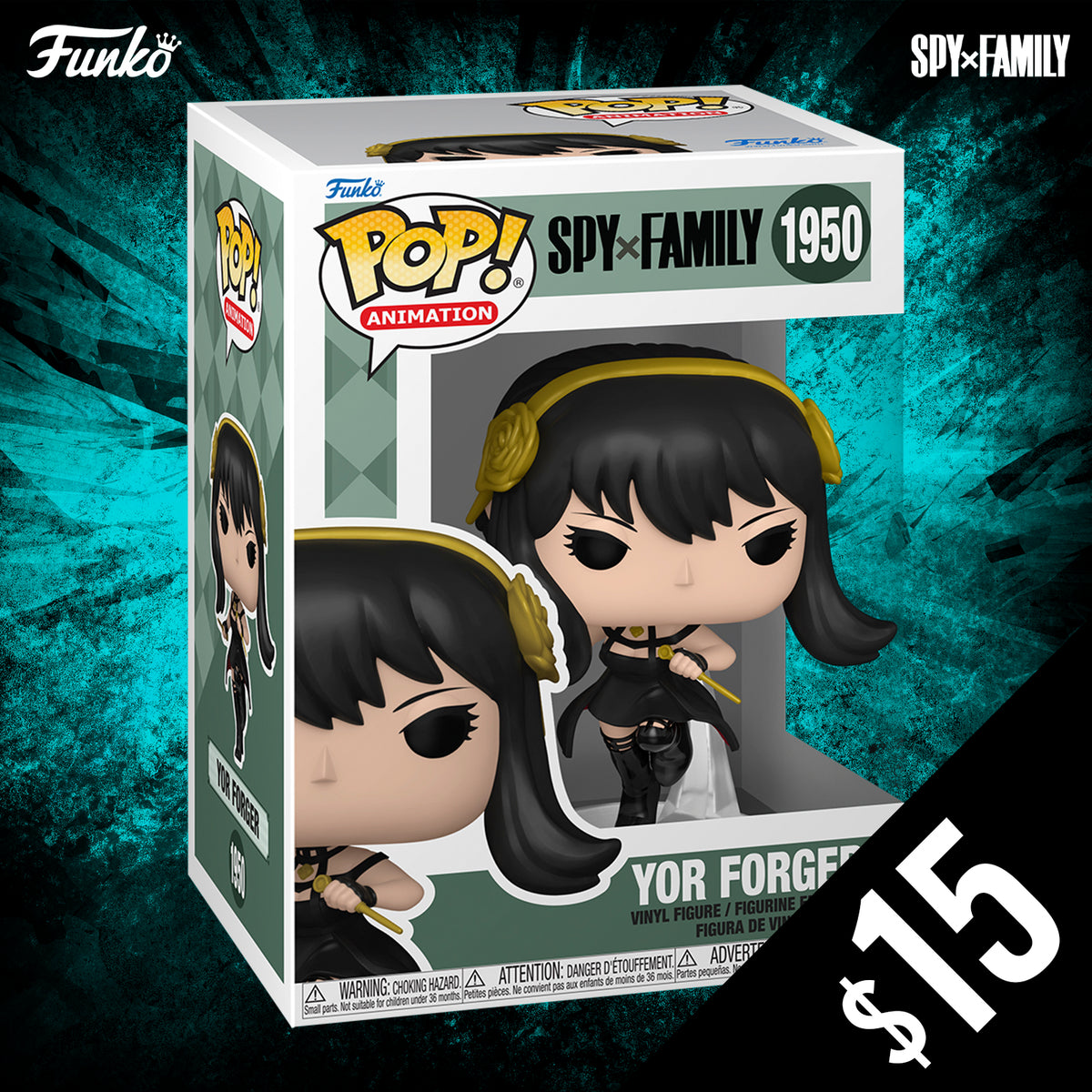 Pre-Order: Funko Pop! SPY x FAMILY S1: Yor Forger #1950 – Chalice ...