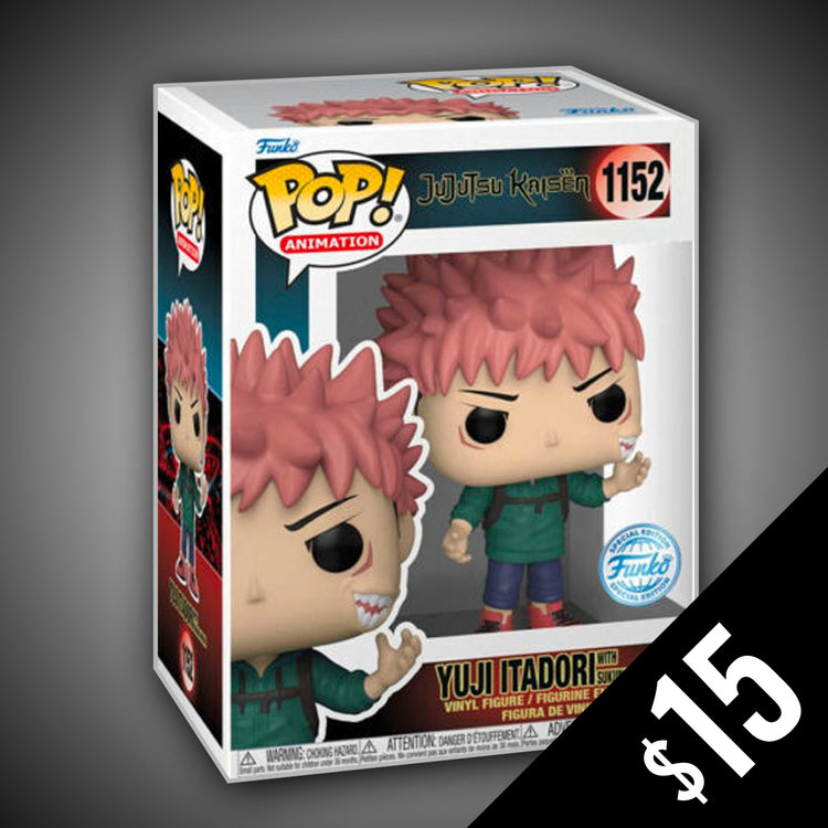 Funko Pop! Jujutsu Kaisen: Yuji (Mouth) #1152 (SE) – Chalice Collectibles
