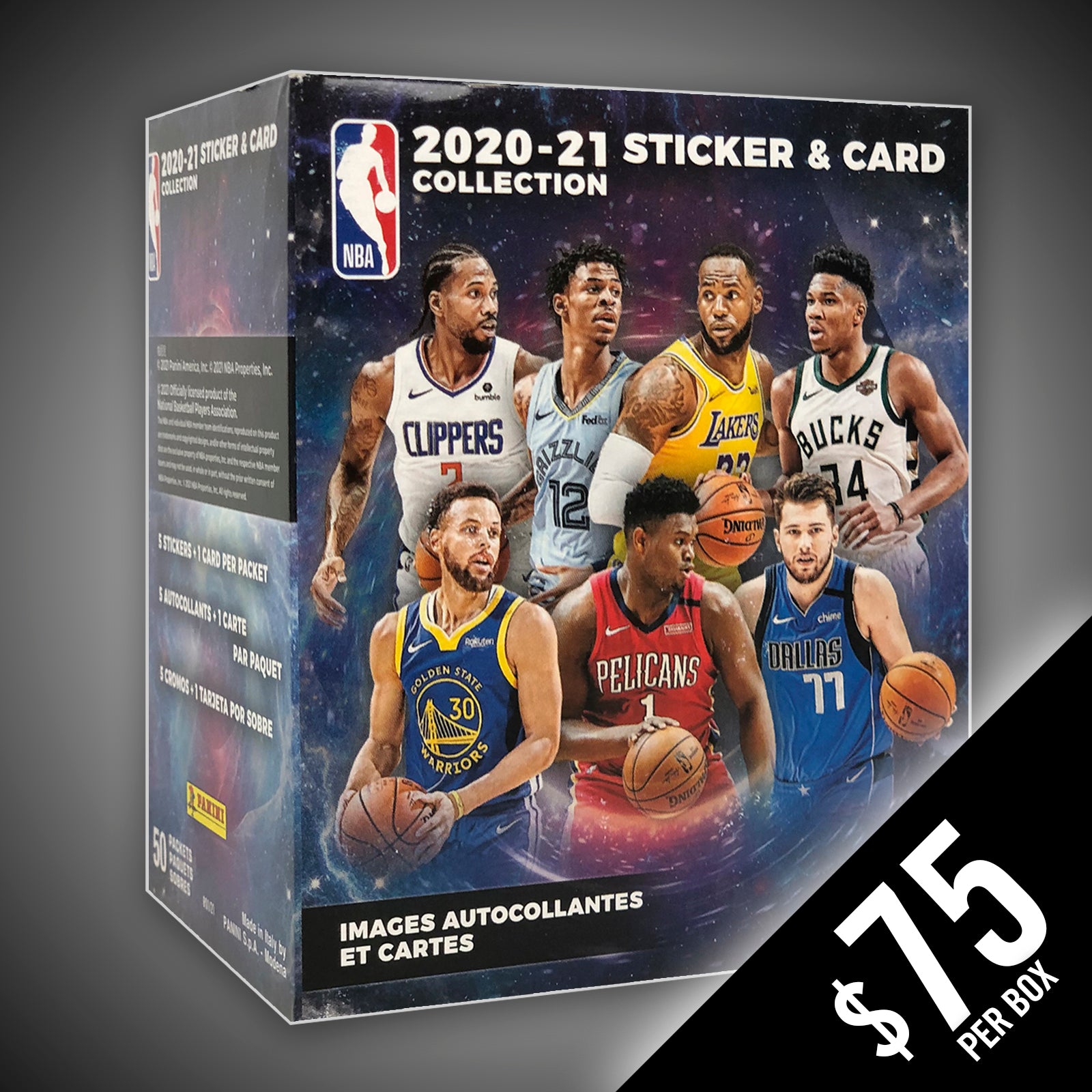 PANINI: 2020-2021 Basketball - Sticker and Card Collection – Chalice ...