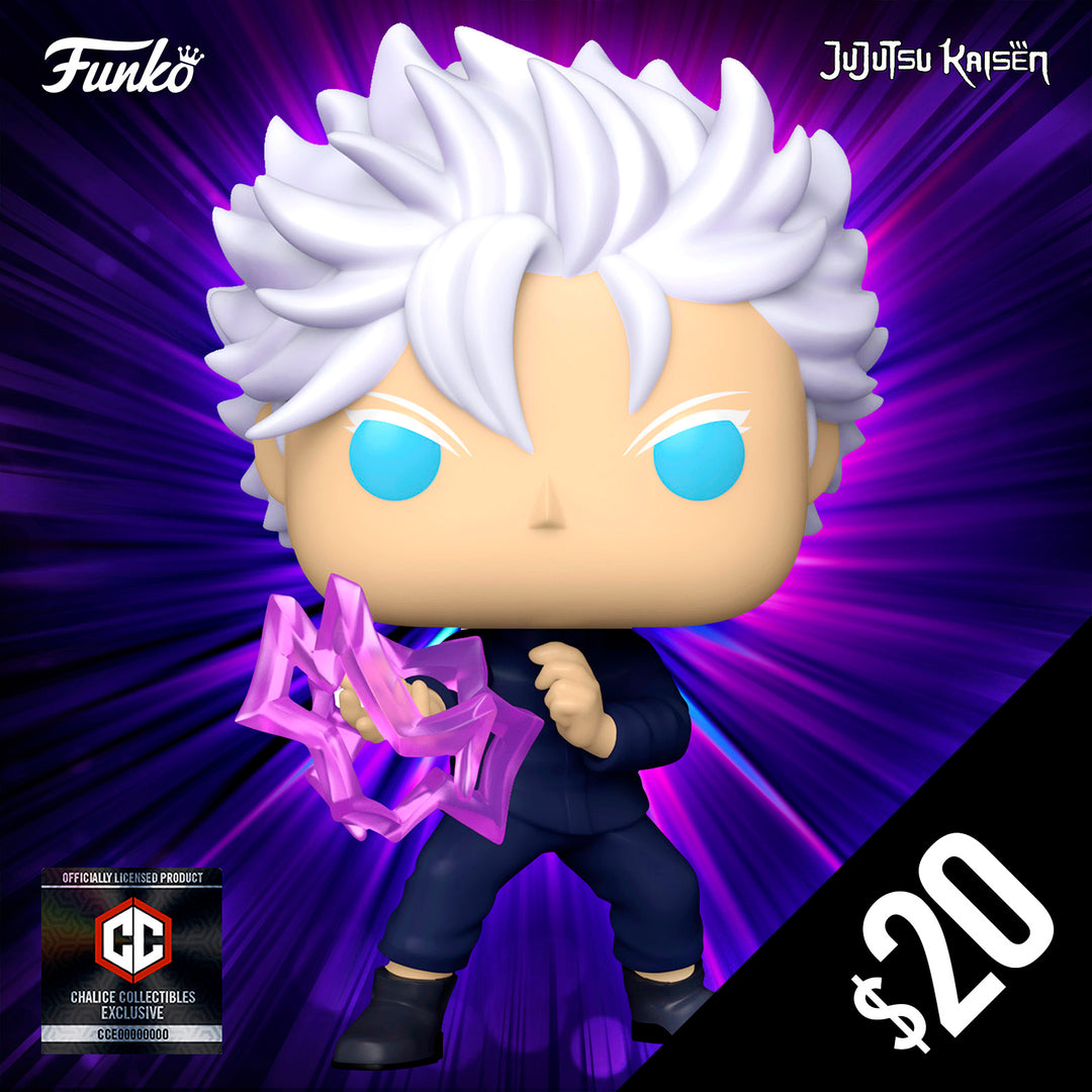 Funko Pop! Chalice Exclusive: Jujutsu Kaisen: Gojo (Hollow Purple) #11 ...