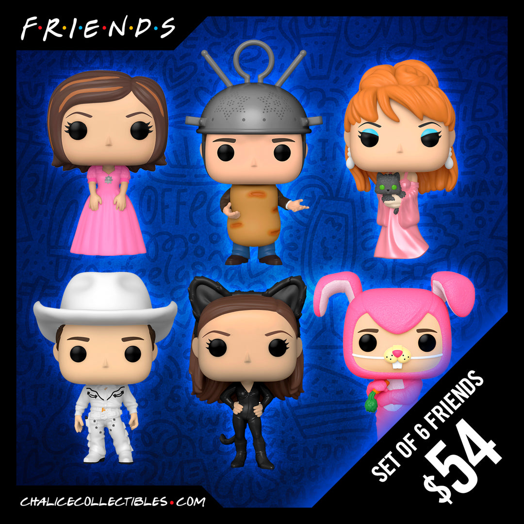 Funko Pop! Friends (S3): Set of 6 Friends – Chalice Collectibles