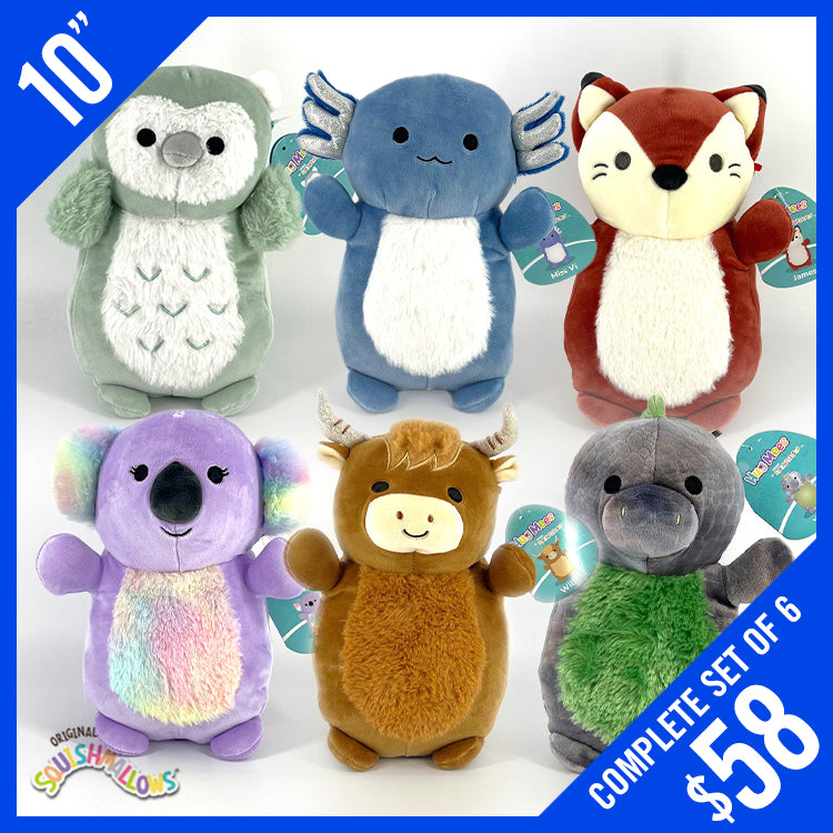 Original Squishmallows! Hug Mees (W) (Set of 6) 10" – Chalice Collectibles