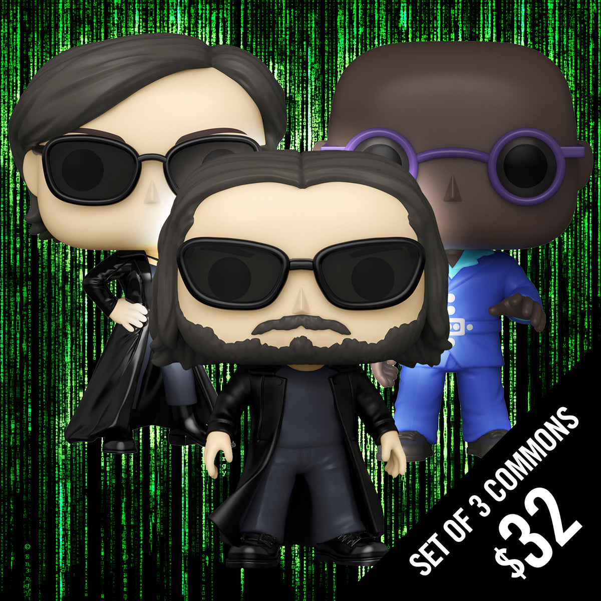 Pre-Order: Funko Pop! Movies: The Matrix (Common set of 3) – Chalice ...