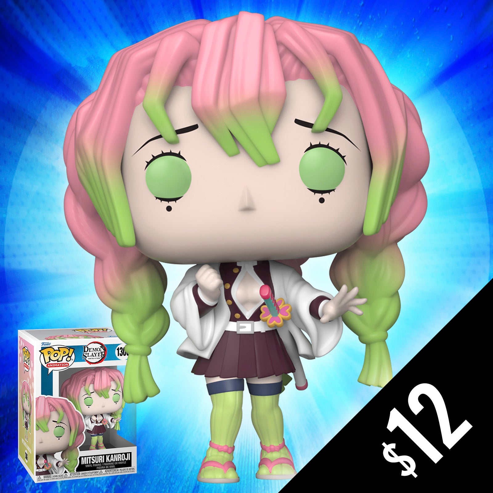 Pre-Order: Funko Pop! Demon Slayer: Mitsuri Kanroji #1306 – Chalice ...