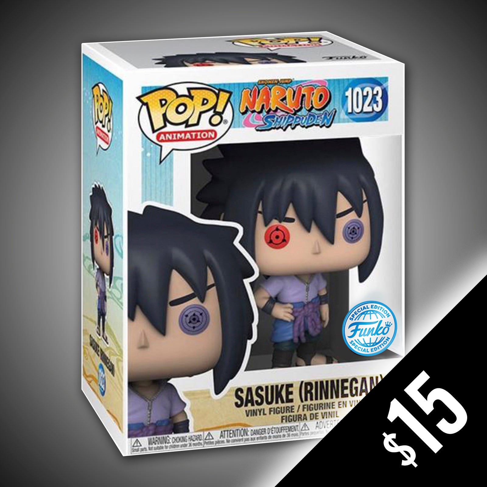 Funko Pop Naruto Sasuke Rinnegan 1023 Non Chase Se 2022