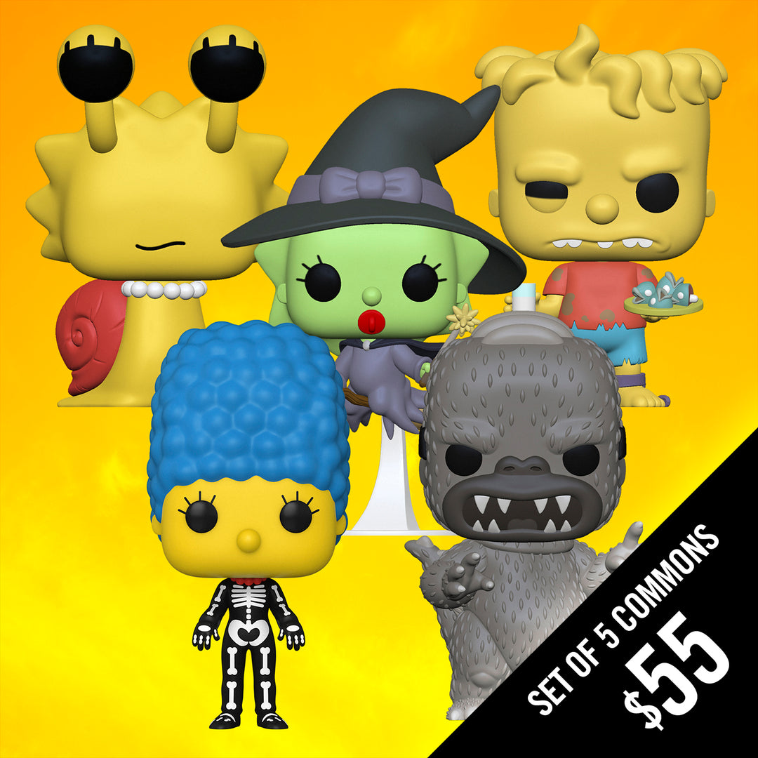 Pre-Order: Funko Pop! The Simpsons (Set of 5 Commons) – Chalice ...