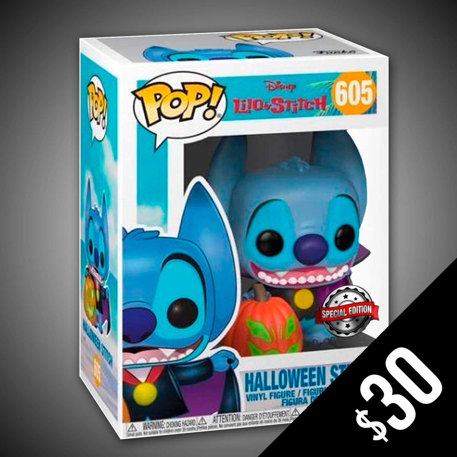 Funko Pop! Lilo and Stitch: Halloween Stitch #605 – Chalice Collectibles